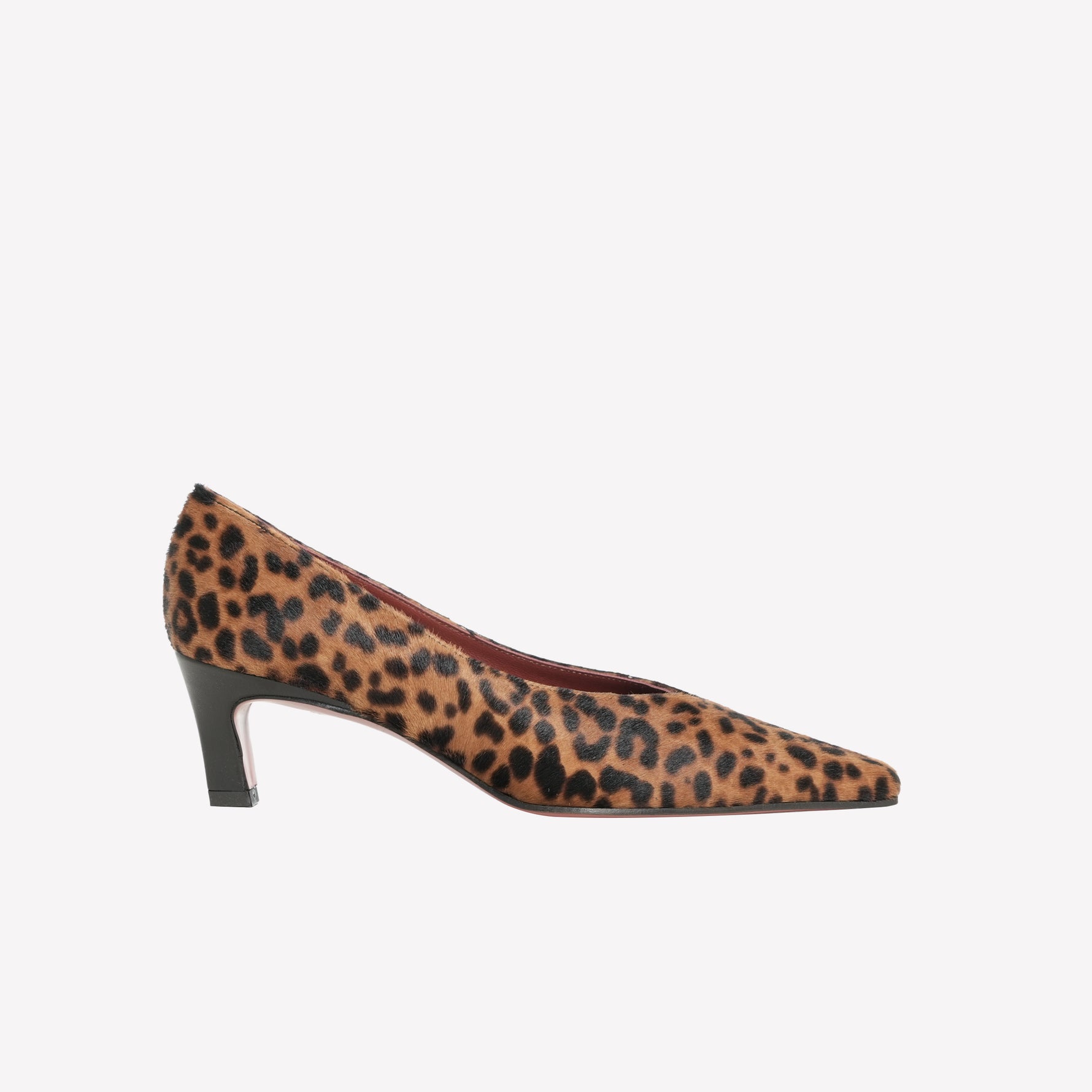 LEOPARD PRINT PONY SKIN DECOLLETE' WITH MEDIUM HEEL FALIRA – Roberto Festa